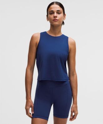 lululemon D&eacute;bardeur de running l&eacute;ger longueur taille pour Femmes - Bleu - Taille 2XS