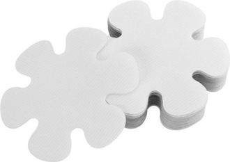 Amosfun 10 St&uuml;ck rutschfeste Anti Rutsch Aufkleber Blumenform F&uuml;r Badewanne Und Dusche Langlebige Sicherheitsstreifen F&uuml;r Bodenbelag Ideal F&uuml;r Und Senioren Ei