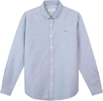 Maison Labiche Homme, Chemises, Bleu, Taille: XL Chemise Oxford Malesherbes