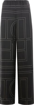 Toteme Pantalon &agrave; motifs