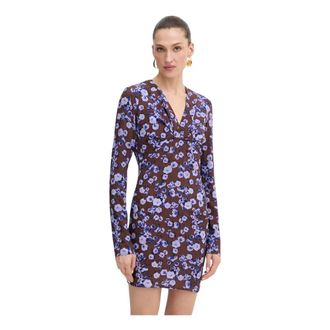 Patrizia Pepe Gebl&uuml;mtes Minikleid - - Dresses - Damen - Mehrfarbig - M