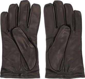 Our Legacy Leather Gloves - Black