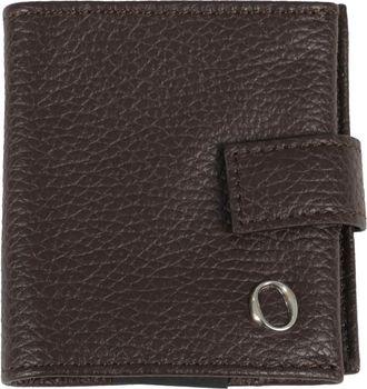 Orciani Kleingeldb&ouml;rse aus Micron-Leder - - Accessories - Herren - Braun - ONE SIZE