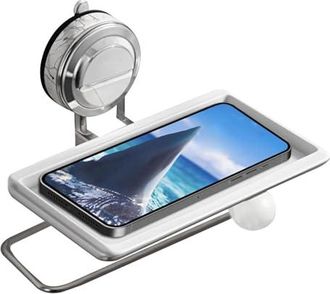 Generic Porte-Serviettes en Papier &agrave; Ventouse - &Eacute;tag&egrave;re de Rangement &agrave; Ventouse - Distributeur de Rouleaux de mouchoirs Mural pour Salle de Bain, Cuisine, Sal