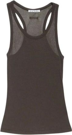 Acne Studios Femme, Tops, Brun, Taille: 38 FR Top sans manches