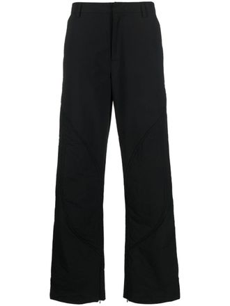 Heliot Emil pantalon à détails de clous - Noir