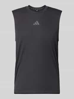 adidas Regular Fit Sport Tank Top mit Label Print
