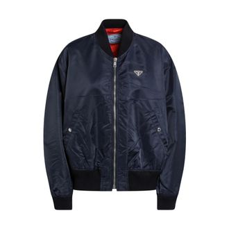 Prada Damen, Jacken, Blau, XSGr&ouml;&szlig;e