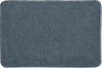Kleine Wolke Badteppich Ricco mit 60 x 90 cm in Iceblue aus 100% Polyester