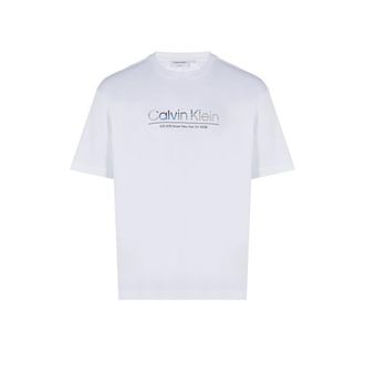 Calvin Klein T-shirt &agrave; logo en coton