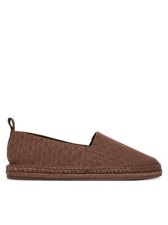Calvin Klein Espadrilles Espadrille Aop Cv HM0HM02231 Braun