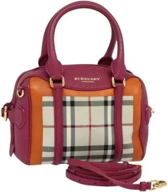 Burberry Pre-owned Toile sacs-main - Femme - Pre-owned - Multicolore - Taille: ONE Size