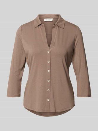 Marc O'Polo Regular Fit Hemdbluse aus Viskose-Mix