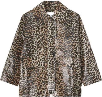Ganni Veste Casual - Imprim&eacute; Animal