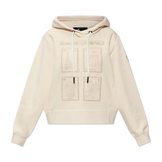 Moncler Day-Namic Hoodie - - Sweatshirts & Hoodies - Damen - Beige - XS