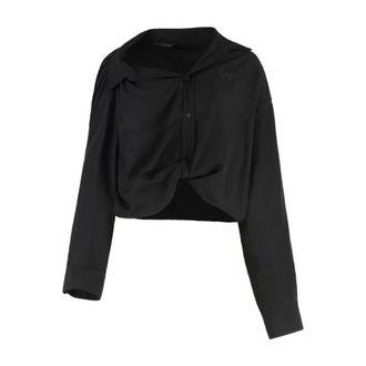 Balenciaga Damen, Blusen & Hemden, Schwarzk, SGr&ouml;&szlig;e