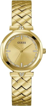 Guess Uhren - Quarz-Analoguhr Gd Rumour - Gr. unisize - in Gold - f&uuml;r Damen