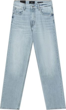 7 For All Mankind Homme, Jeans, Bleu, Taille: W31 L34 Jean Droit