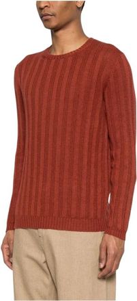 Scaglione Homme, Pulls, Rouge, Taille: M Tricot ras du cou