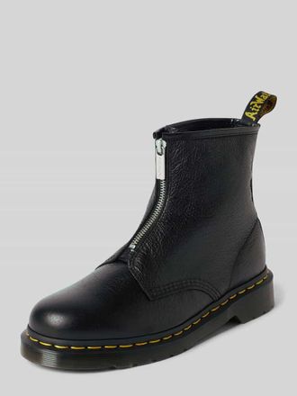 Dr. Martens Boots aus Leder mit Rei&szlig;verschluss