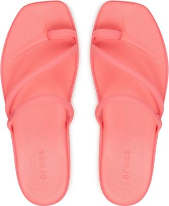Crocs Zehentrenner Crocs Miami Toe Loop Sandal 209862 Rosa