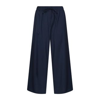 Max Mara Weite Hosen - - Trousers - Damen - Blau - S