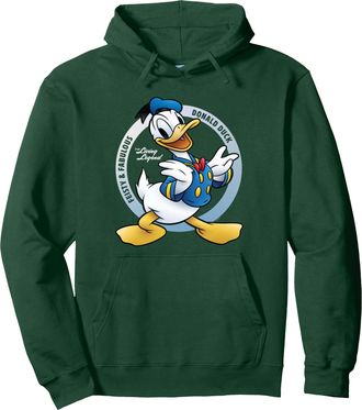 Disney Donald Duck 90th Anniversary Feisty & Fabulous Legend Pullover Hoodie
