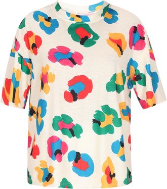 Faina T-Shirt Frauen mehrfarbig cremewei&szlig;