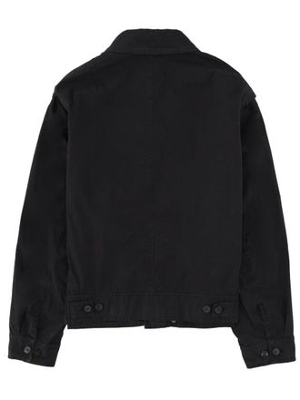 Dries Van Noten Cotton Stretch Jacket - Black