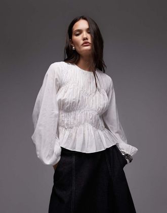 AllSaints Allsaints - Melani - Top - Blanc
