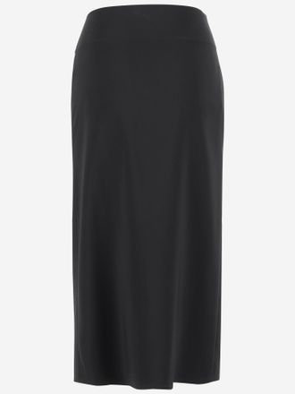 Jacquemus Womens Skirt Sablier Black Viscose