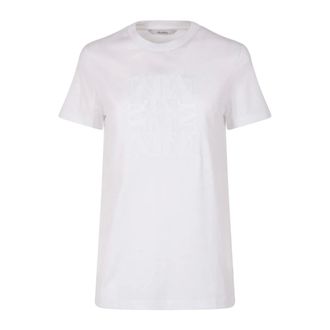 Max Mara Femme, Tops, Blanc, Taille: 42 FR Bravo T-Shirt