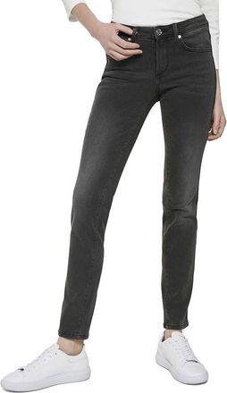 Tom Tailor Damen Alexa Slim Jeans,25W / 32L,10220 - Used Dark Stone Grey