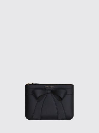 Comme Des Gar&ccedil;ons Grand portefeuille en cuir avec imprim&eacute; nauds