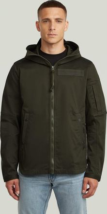 G-Star Batt Hooded Overshirt - Grau - Herren