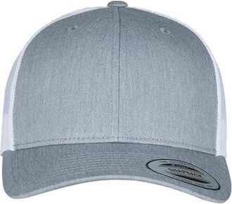 Flexfit Retro Trucker 2-Tone Casquette De Baseball, bruyère/Blanc, Taille Unique Mixte