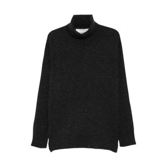 Amaranto Woll-Kaschmir-Rollkragenpullover - - Knitwear - Herren - Grau - S