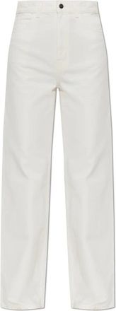Carhartt Work in Progress Femme, Jeans, Blanc, Taille: W26 Jane Pantalons