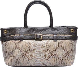 Isabella Rhea Kastanienbraun Rindsledertasche