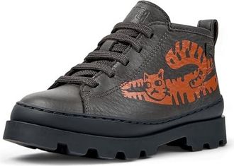 Camper Brutus K900370 Bottines à Lacets, Gris foncé 005, 37 EU
