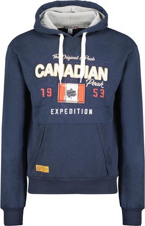 Canadian Peak Guitreak_Men - Mens Zip Pocket Hoodie - Sweatshirt Sweater Logo Long Sleeve Warm - Mens Spring Summer Fall Winter Season (Navy Blue XL)