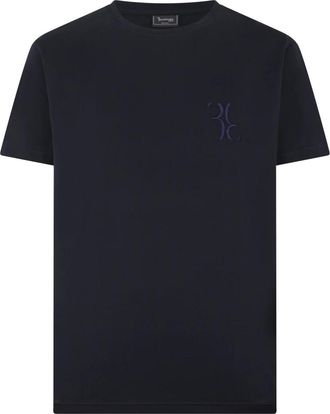 Billionaire Boys Club Homme, Tops, Bleu, Taille: 4XL Round Neck T-Shirt Baroque