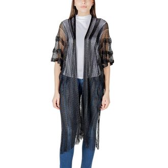 Liu Jo Fransen Saum R&uuml;schensleeve Strickjacke