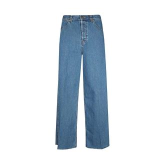 Gucci Klassische Jeans mit Kontrastn&auml;hten - - Jeans - Herren - Blau - W32