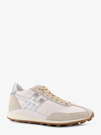 Hogan Womens Nylon And Suede Sneakers Grey Nylon-Suede Trainers Nylon/suede
