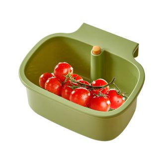 Generico Grillständer für Trockenfrüchte, Gemüse, Küchenspüle, Küchenspülekorb, dankbarer Auslass, multifunktionaler Gemüsekorb