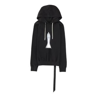 Rick Owens Felpa - Oversized Hoodie - - Sweatshirts & Hoodies - Herren - Schwarzk - M
