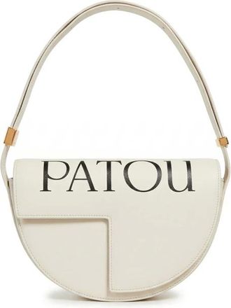 Patou Femme, Sacs, Beige, Taille: ONE Size Le Patou Shoulder Bag