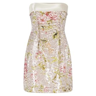 Alberta Ferretti Femme, Robes, Multicolore, Taille: 34 FR Sequin Mini Dress