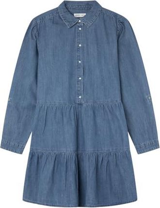 Springfield 7958311 Robe, Bleu fumé, 34 Femme